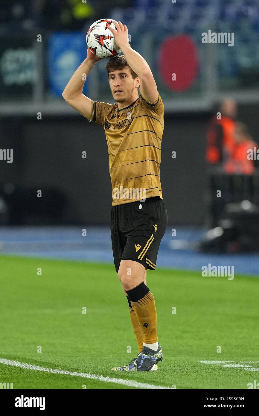 Aihen Munoz of Real Sociedad during the Europa League football match ...