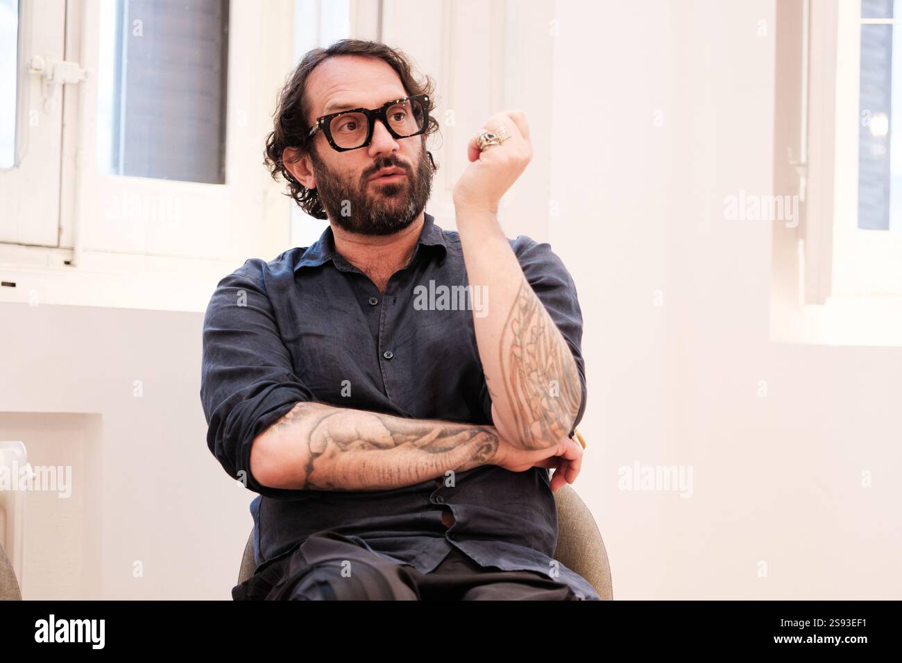 Chef Richard Hart presents the book “RICHARD HART BREAD” at Semilla ...