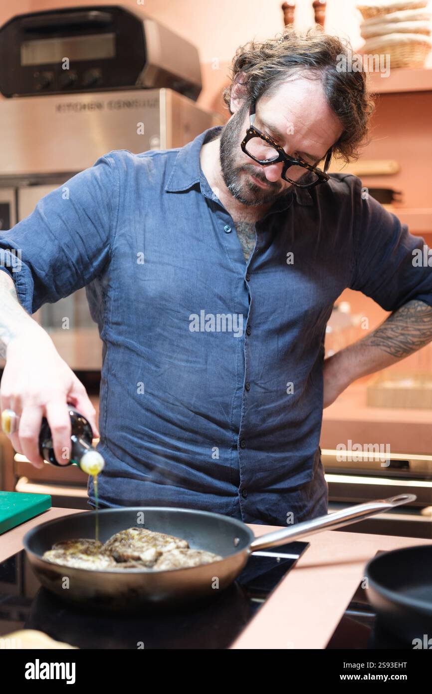 Chef Richard Hart presents the book “RICHARD HART BREAD” at Semilla ...