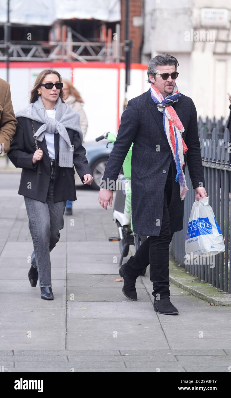 Joey Barton and his wife Georgia Barton at Westminster Magistrates ...