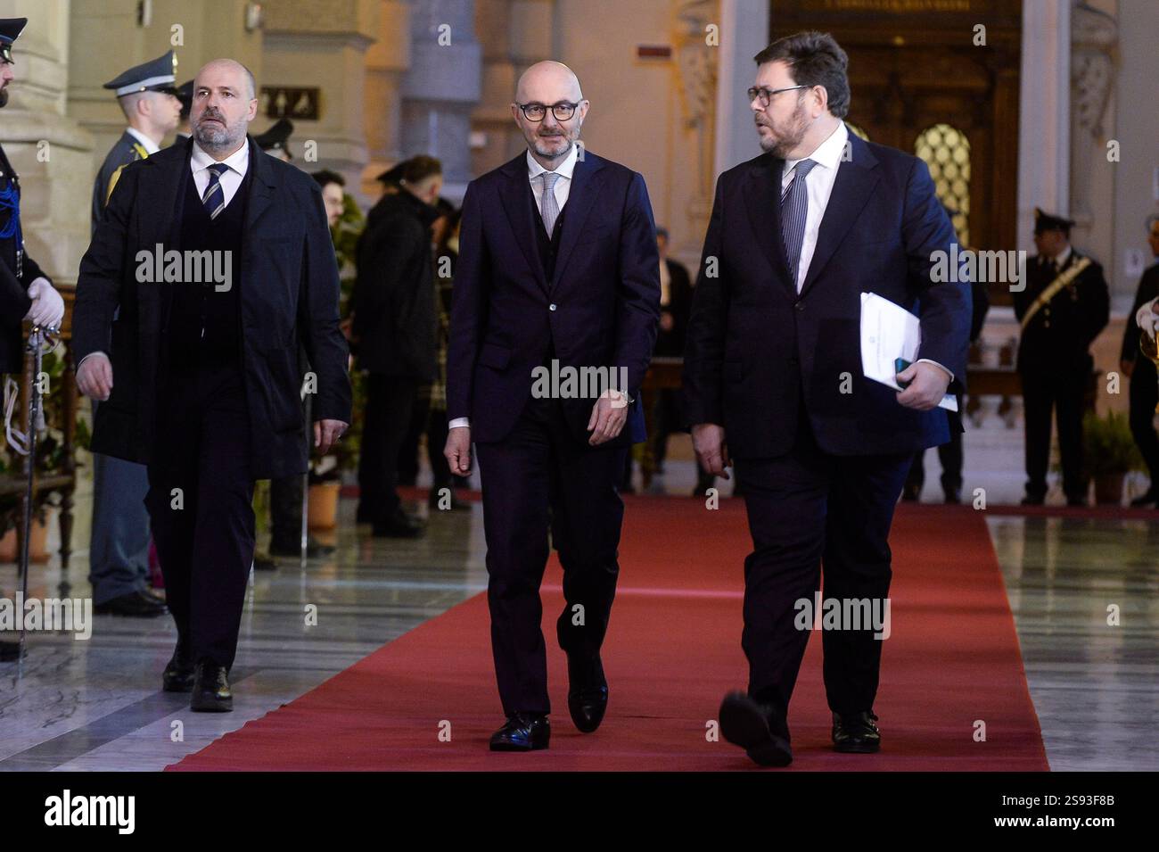 Italy, Rome, January 24, 2025 : Inauguration of the judicial year 2025 ...