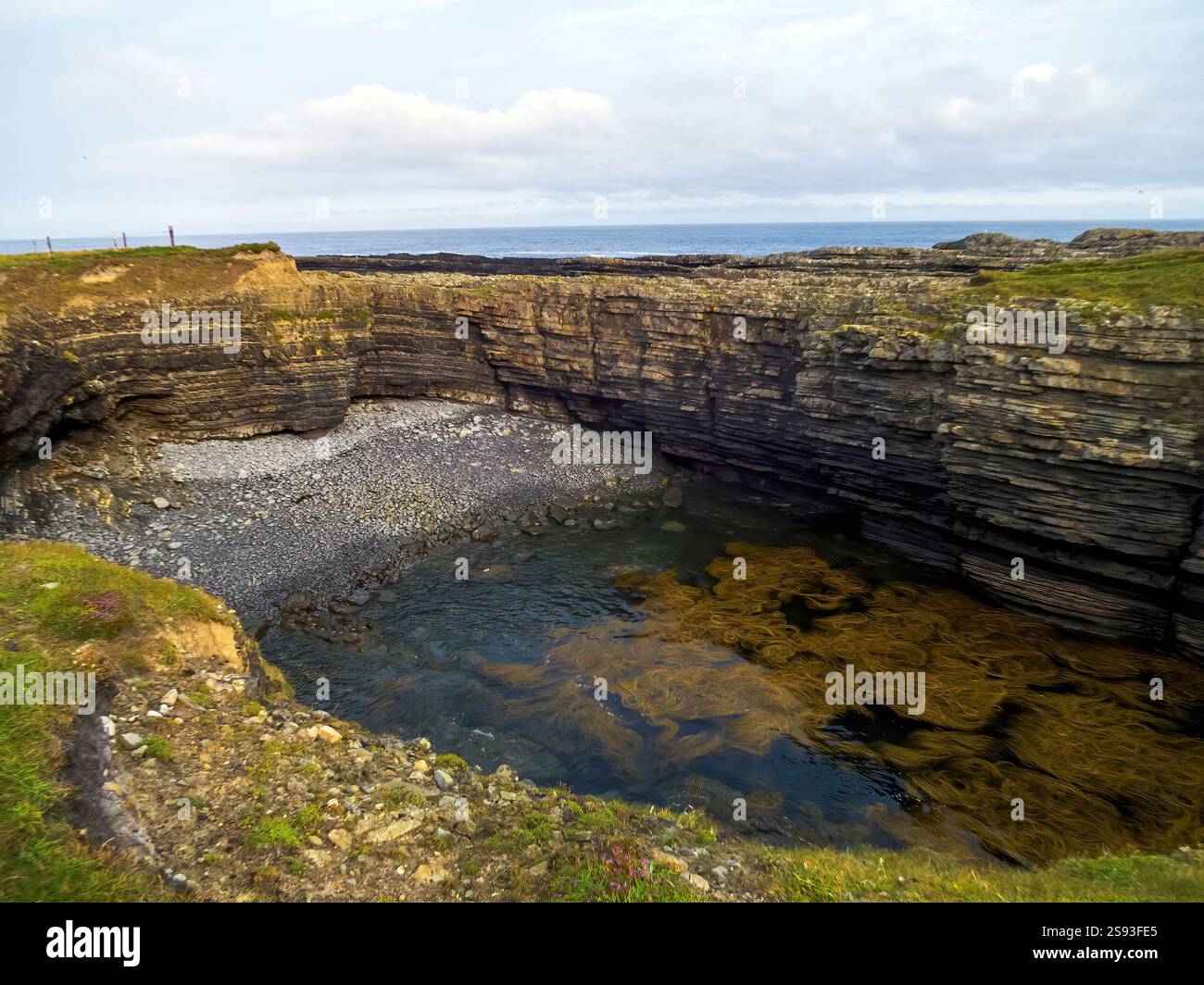 The Bridges of Ross were originally three rock arches that spanned deep ...