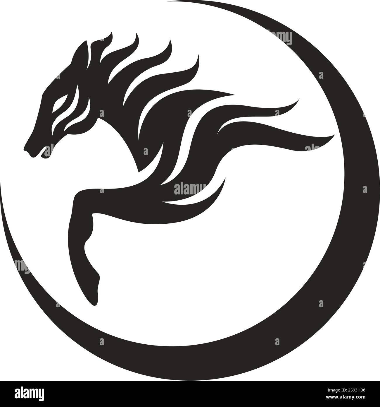 Icon zebra black white Stock Vector Images - Alamy