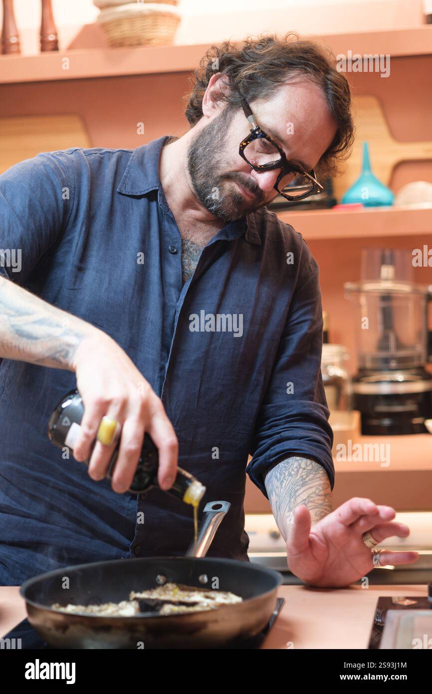 Chef Richard Hart presents the book “RICHARD HART BREAD” at Semilla ...