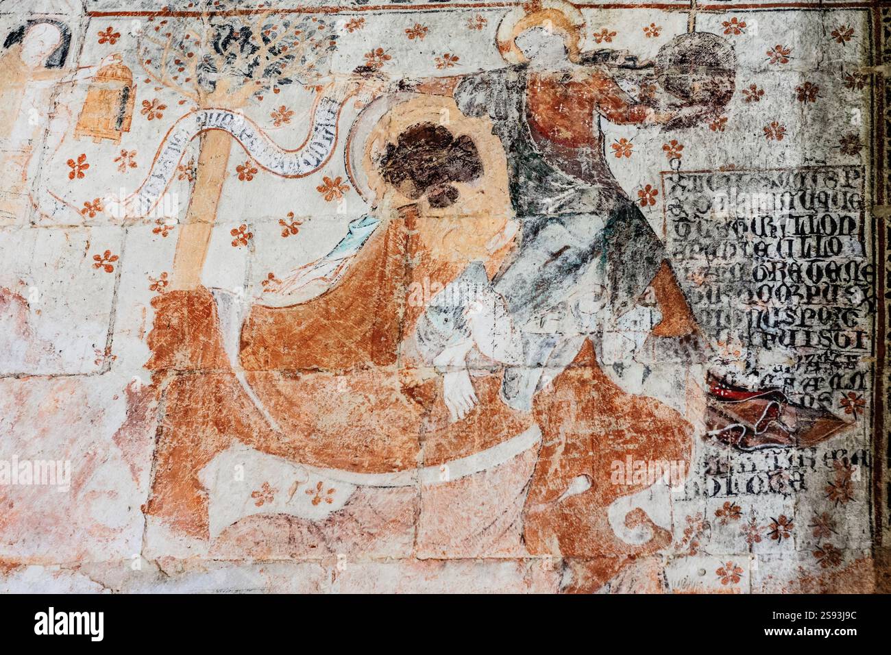 La Charola, 12th century, former Romanesque oratory of the Templars ...