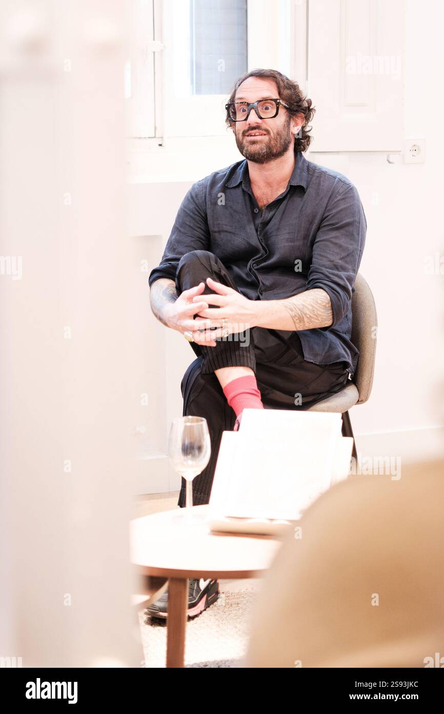 Madrid, Spain, 24/01/2025, Chef Richard Hart presents the book “RICHARD ...