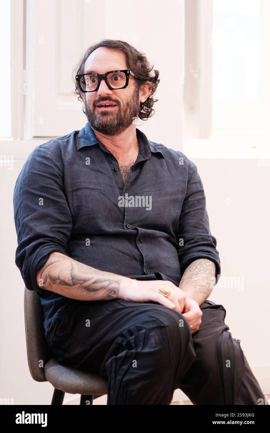 Madrid, Spain, 24/01/2025, Chef Richard Hart presents the book “RICHARD ...