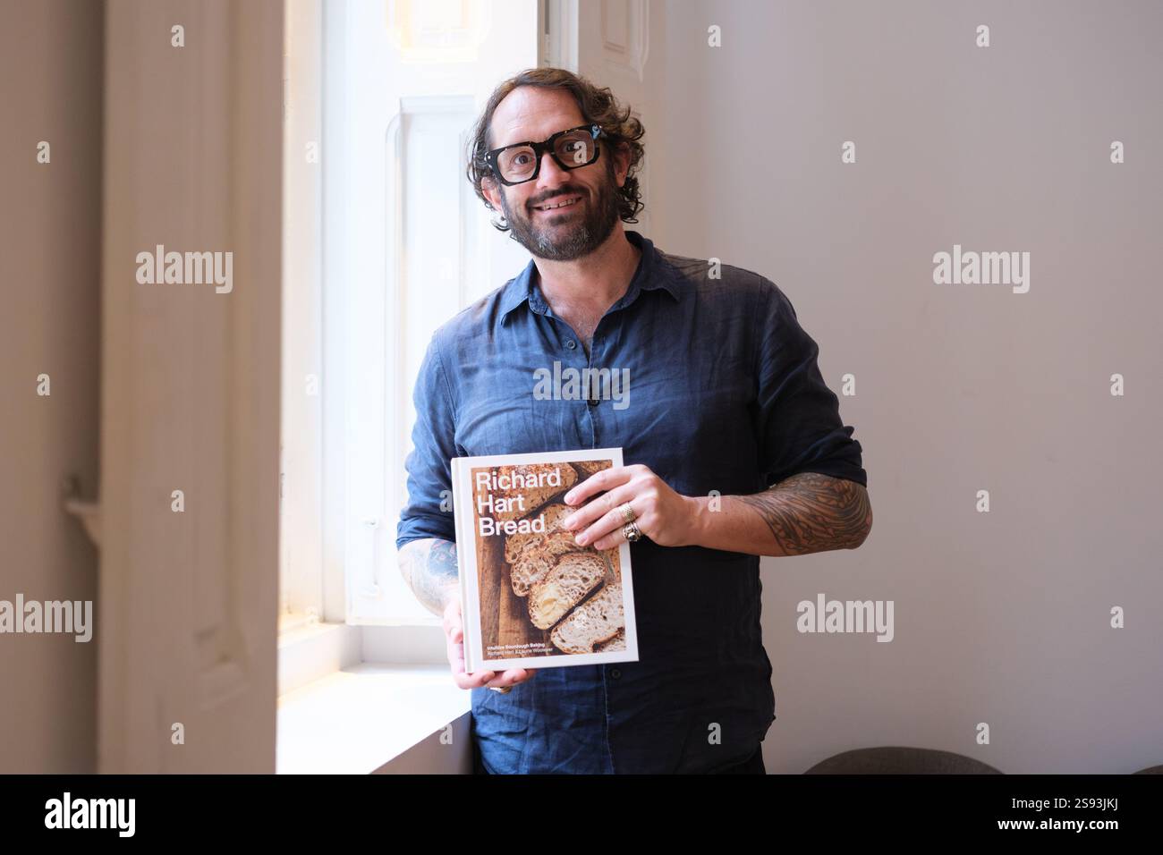 Madrid, Spain, 24/01/2025, Chef Richard Hart presents the book “RICHARD ...