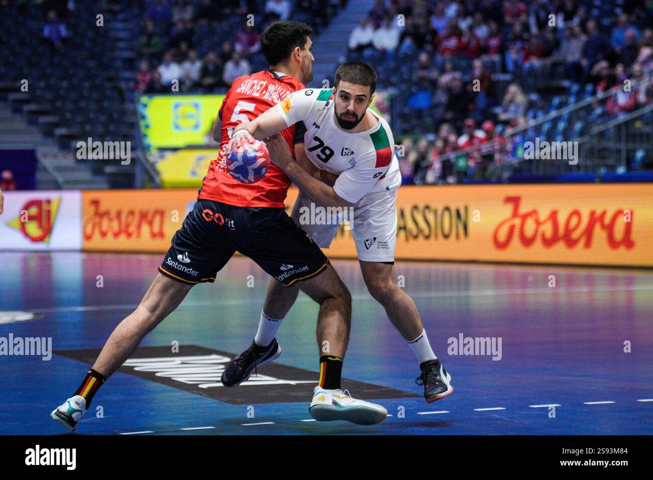 Fornebu 20250124. Portugal's Martim Costa during the World Championship ...