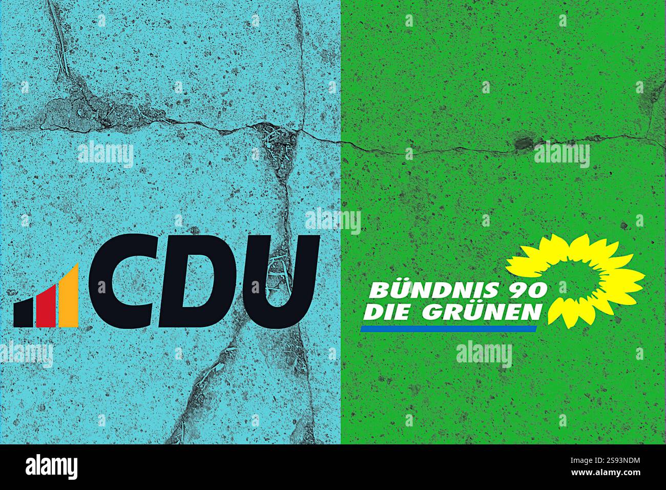 Bavaria, Germany - January 24, 2025: A picture with the logos of the ...