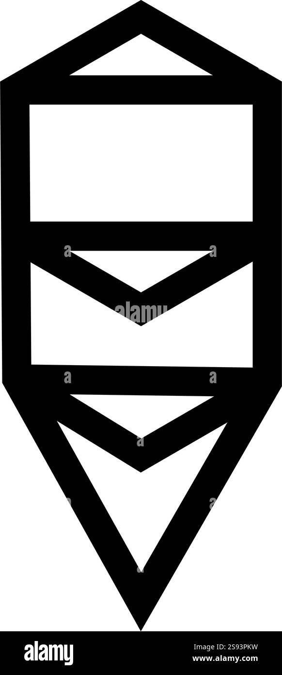 Tree life Sacred geometry symbol icon black color vector illustration ...