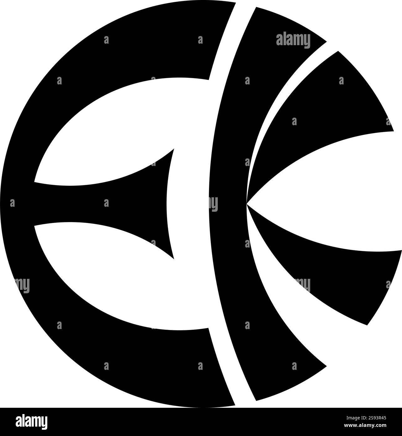 Symbol Eckankar religion EK icon black color vector illustration image ...