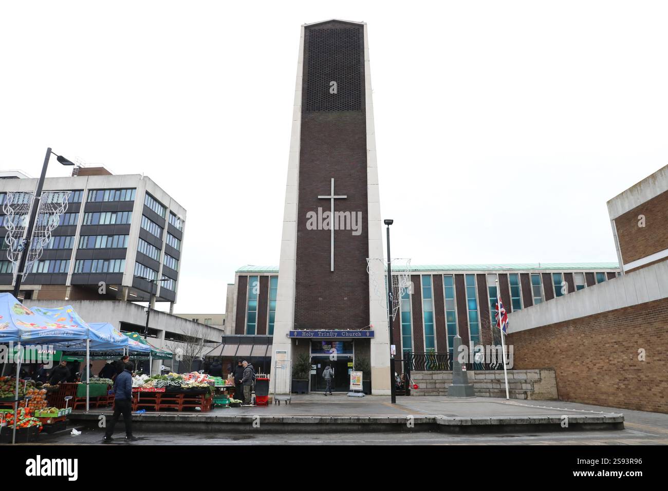 Holy Trinity Church, 6 High Street, Hounslow, England Stock Photo - Alamy