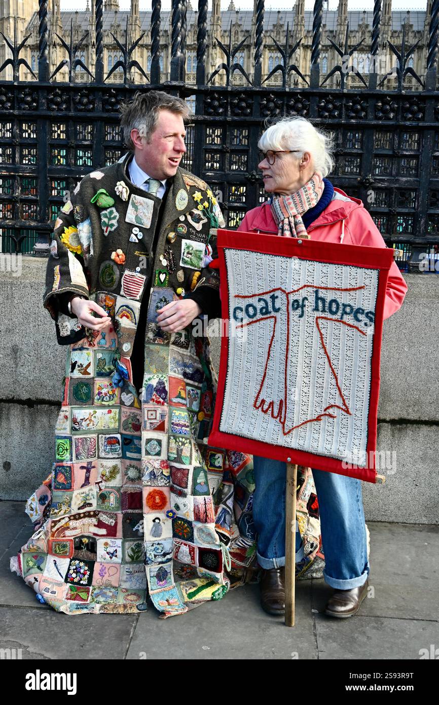 London, UK. James McCleary Liberal Democrat MP for Lewis wore the Coat ...