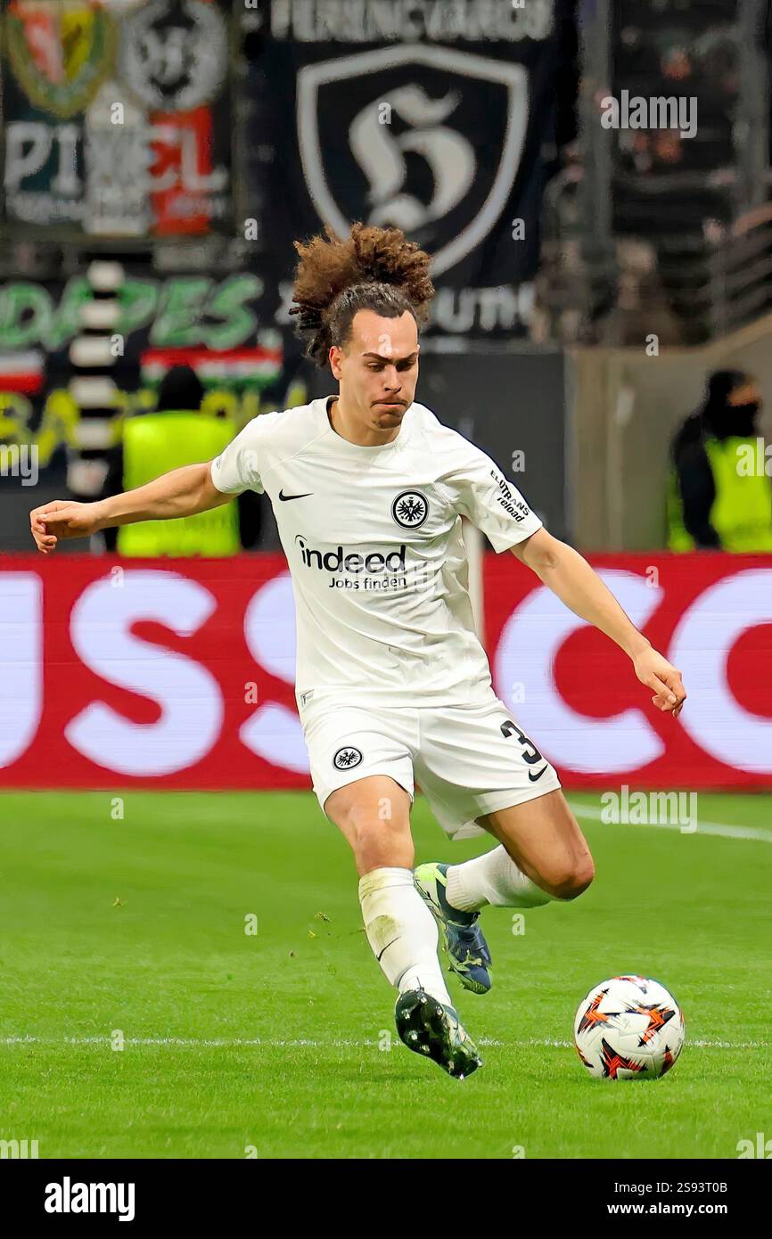 Frankfurt, Deutschland 23. Januar 2025: Europa League - 2024/2025 ...