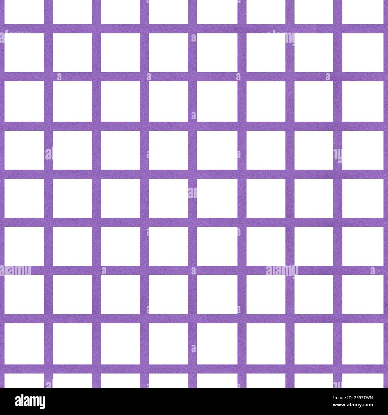 Watercolor purple plaid tartan seamless checkered pattern isolated ...