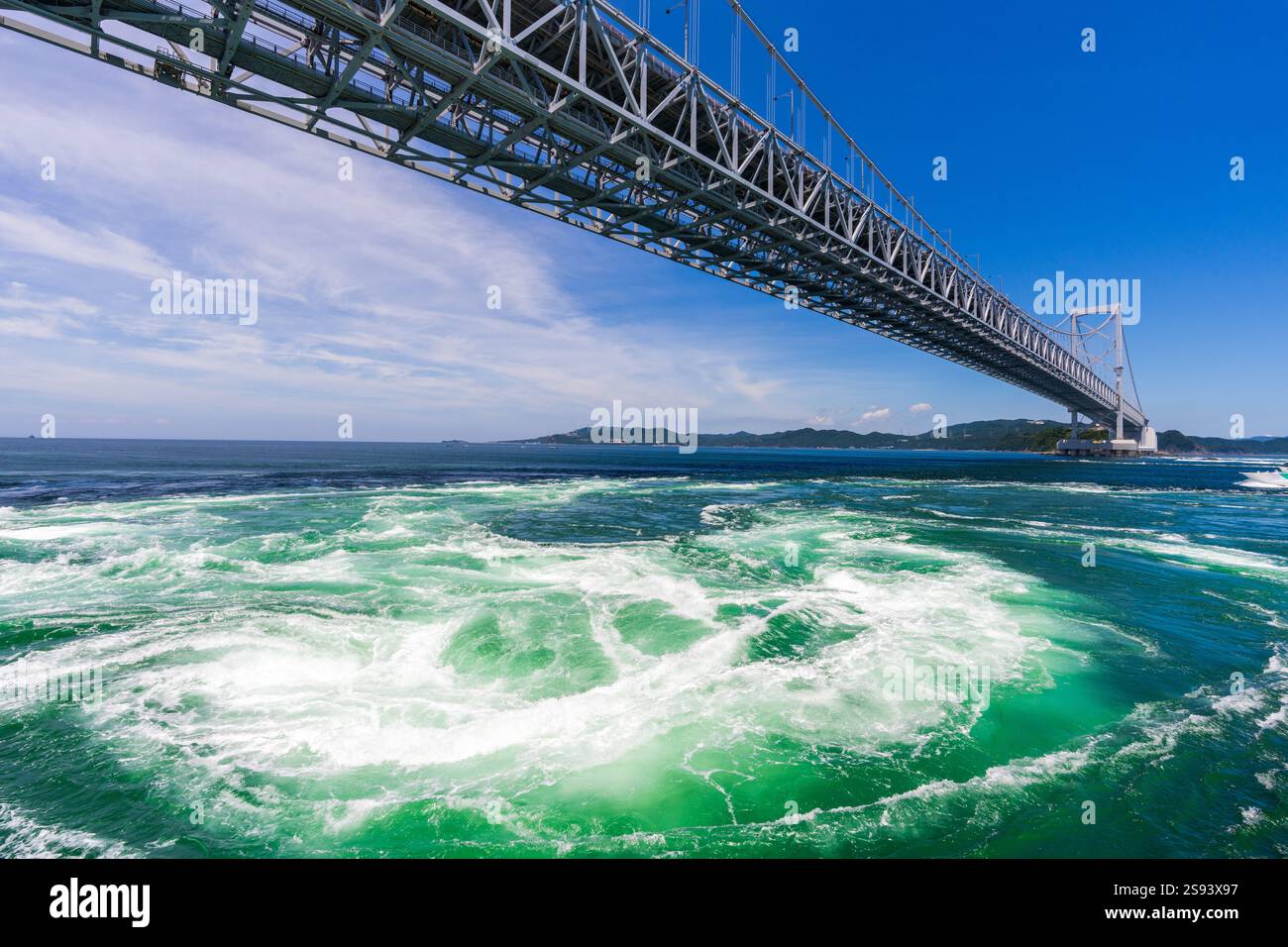 Naruto Whirlpools in the Naruto Strait, Japan Stock Photo - Alamy