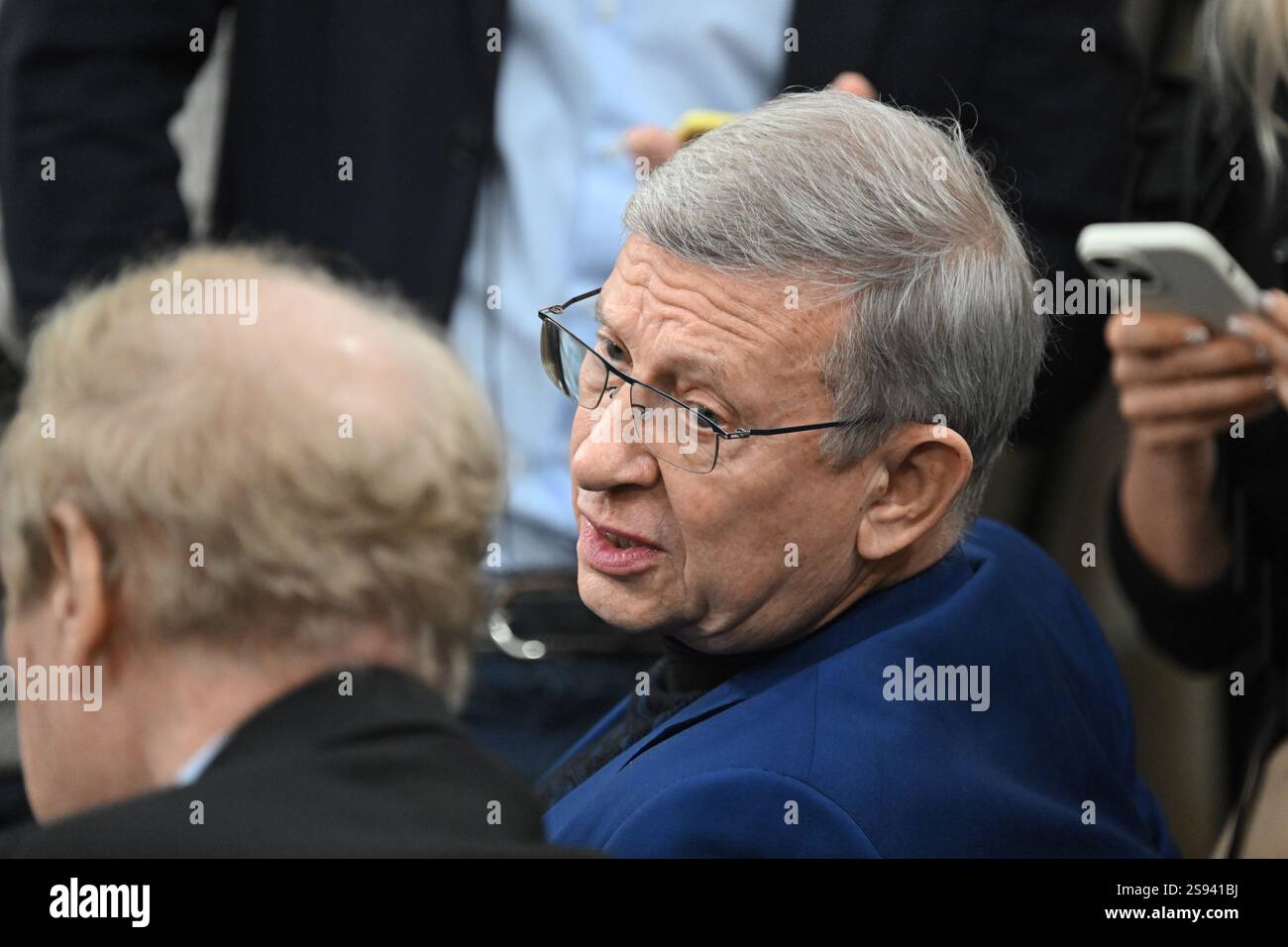Founder of AFK Sistema Vladimir Yevtushenkov before the meeting of the ...