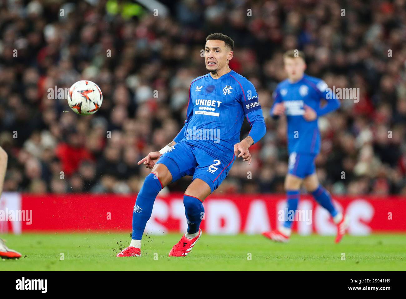 Glasgow Rangers defender James Tavernier (2) during the Manchester ...