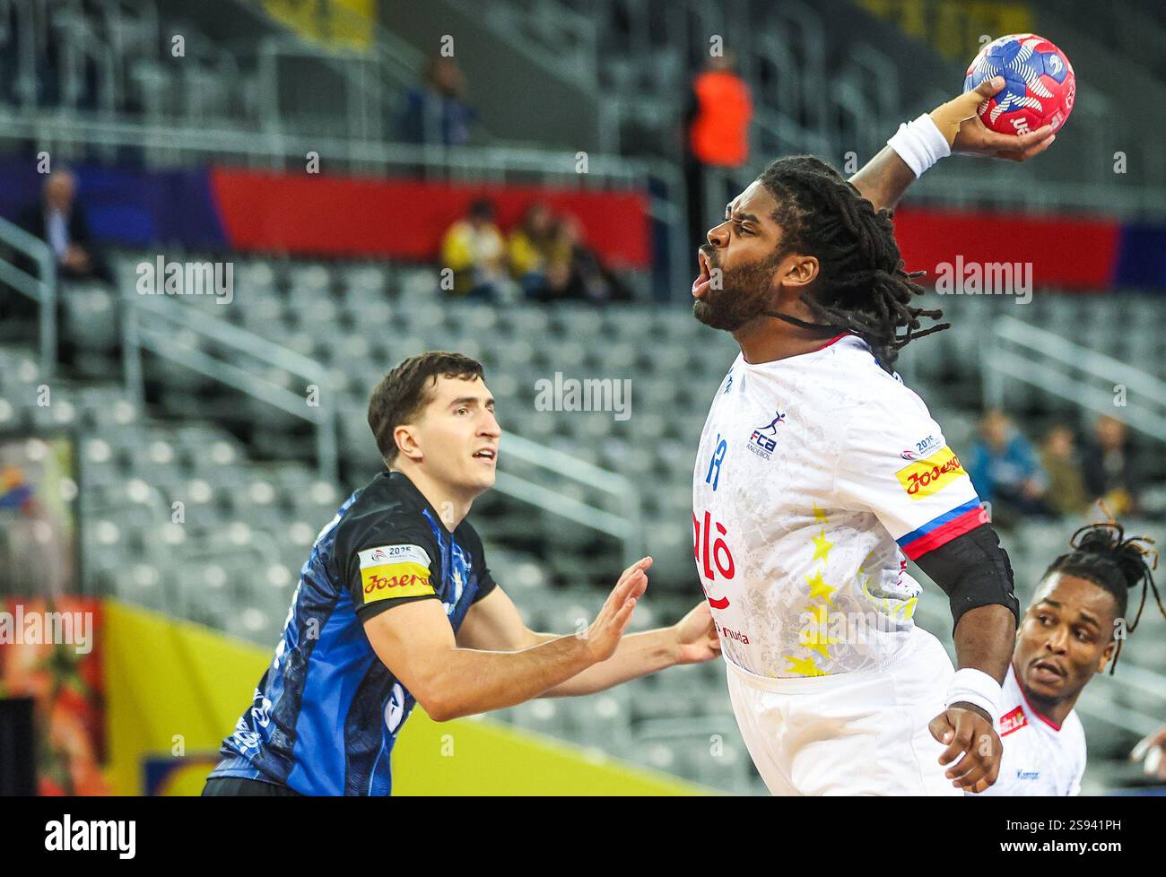 ZAGREB, CROATIA - JANUARY 24: Paulo Moreno of Cape Verde during the ...