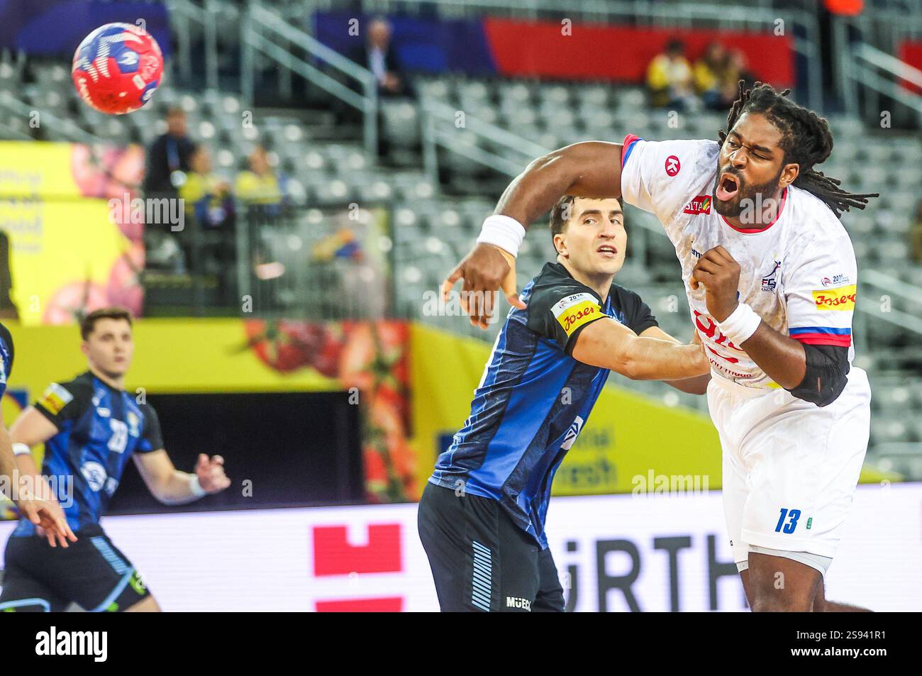 ZAGREB, CROATIA - JANUARY 24: Paulo Moreno of Cape Verde during the ...