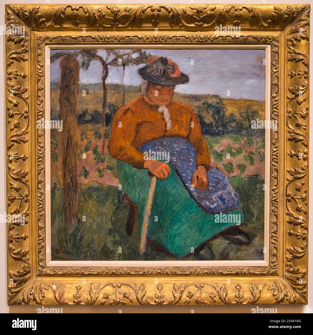 Paula Modersohn-Becker, panting Three Leg lady located at the Columbus ...
