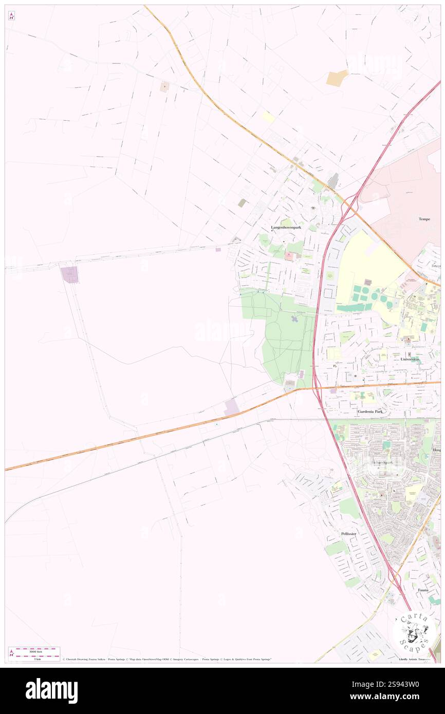 Bloemfontein NU, Mangaung Metropolitan Municipality, ZA, South Africa, Orange Free State, S 29 6 ...