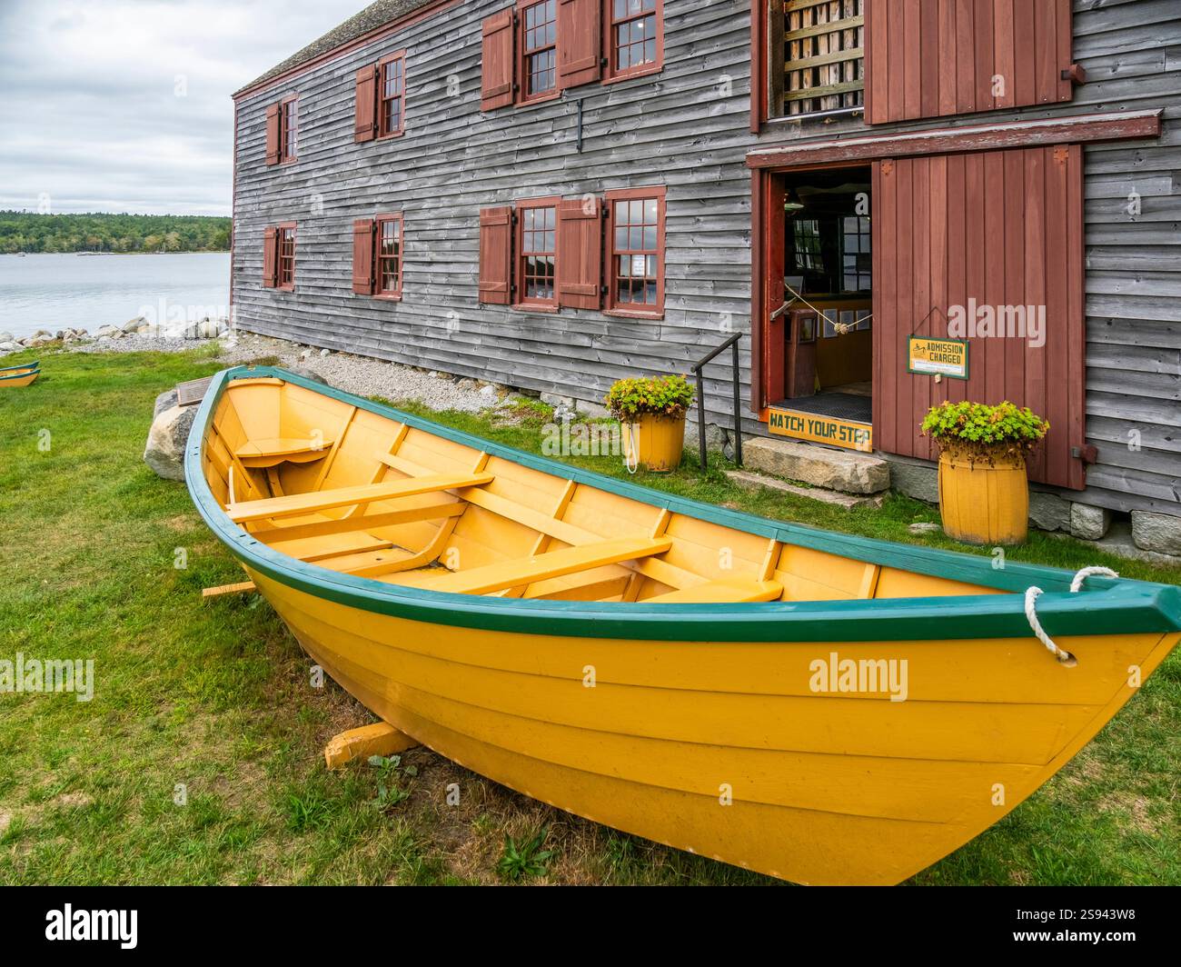 The Dory building houses the Dory Shop Museum in the historic ...