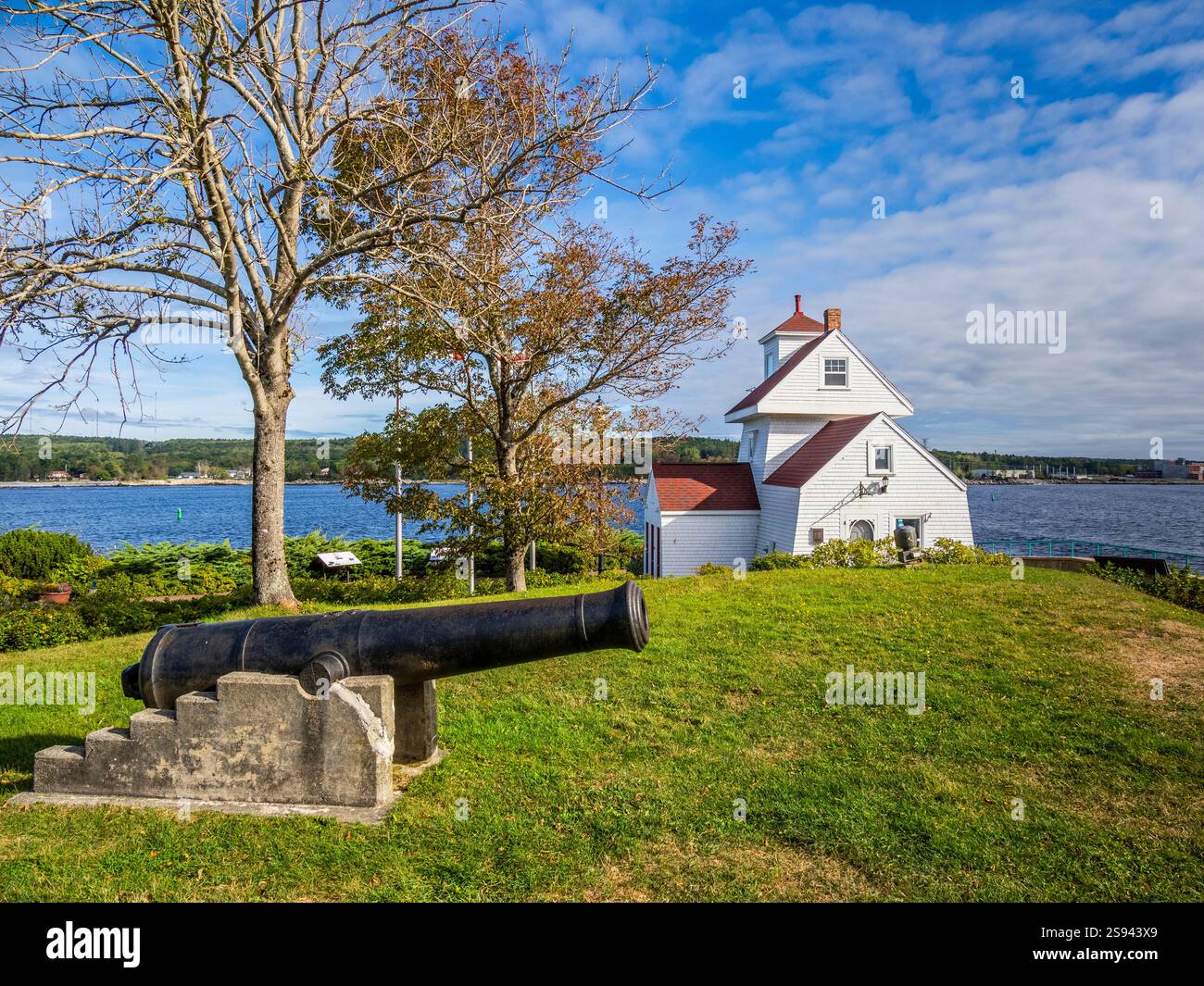 Fort Point Lighthouse built in 1855 is a rare surviving example of pre ...