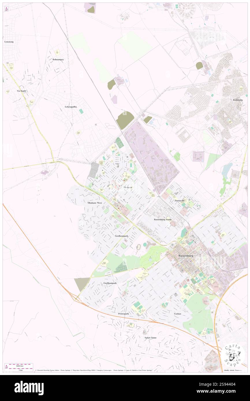 Thlabane, Bojanala Platinum District Municipality, ZA, South Africa ...