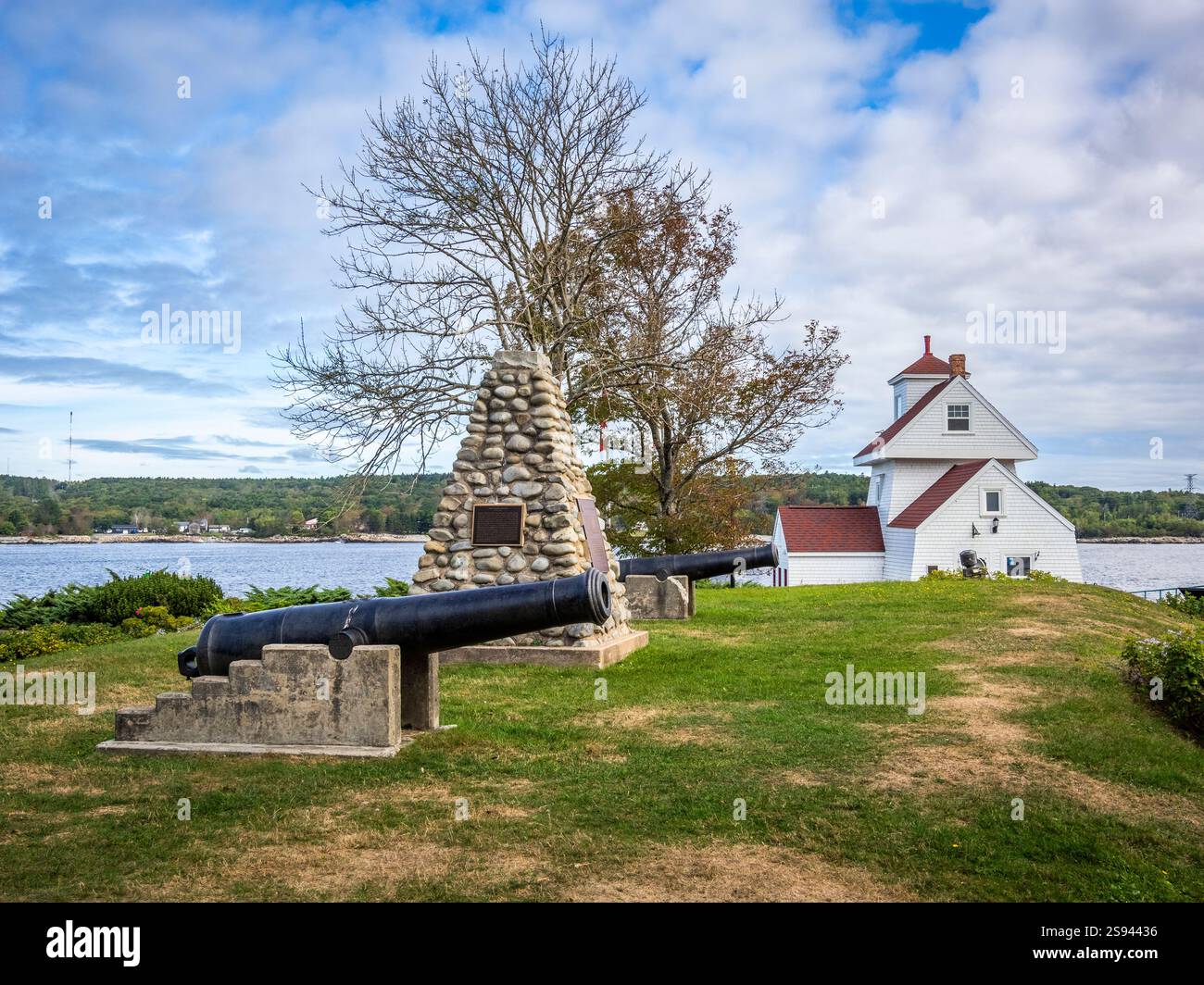 Fort Point Lighthouse built in 1855 is a rare surviving example of pre ...
