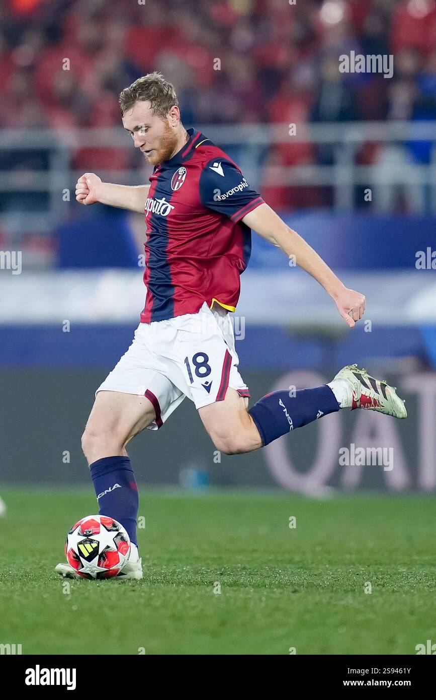 Tommaso Pobega of Bologna FC during the UEFA Champions League 2024/25 ...