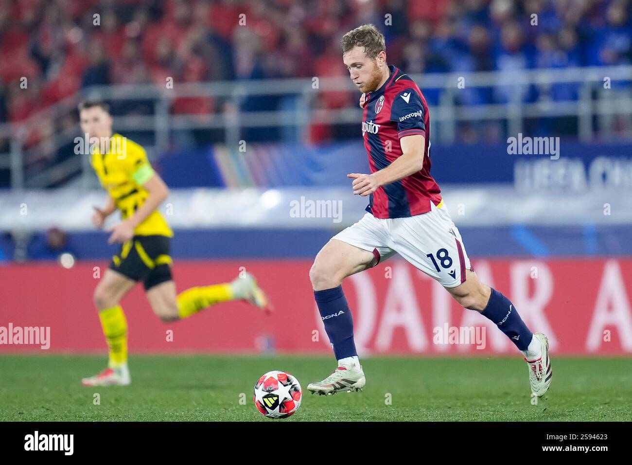 Tommaso Pobega of Bologna FC during the UEFA Champions League 2024/25 ...
