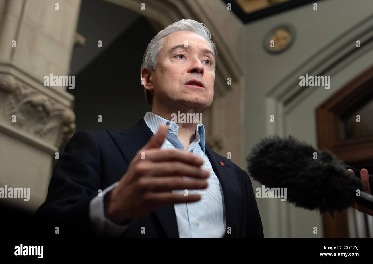 Innovation, Science and Industry Minister Francois-Philippe Champagne ...