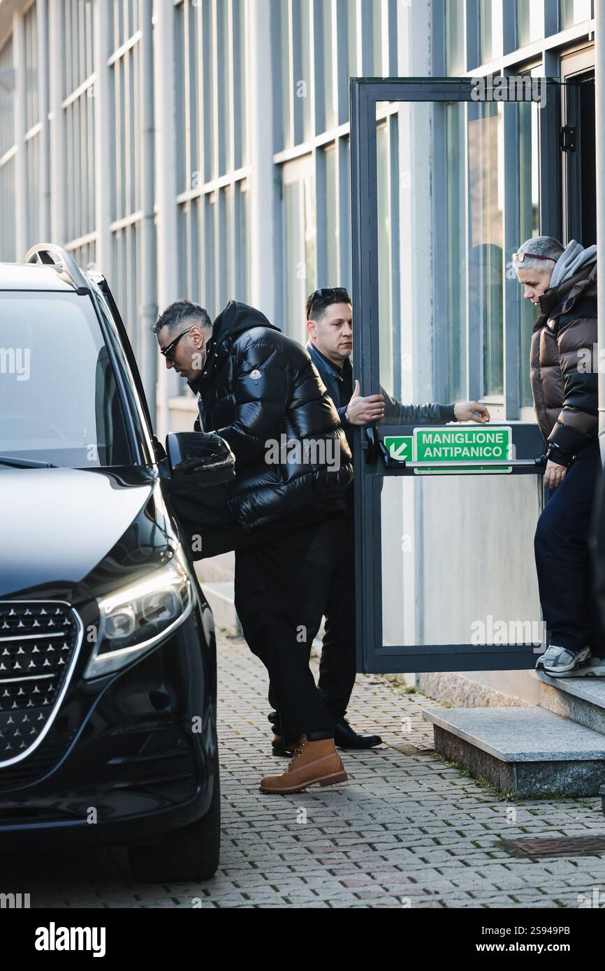 Milan, Celebrity Sightings - Marracash greets fans outside Radio Italia ...
