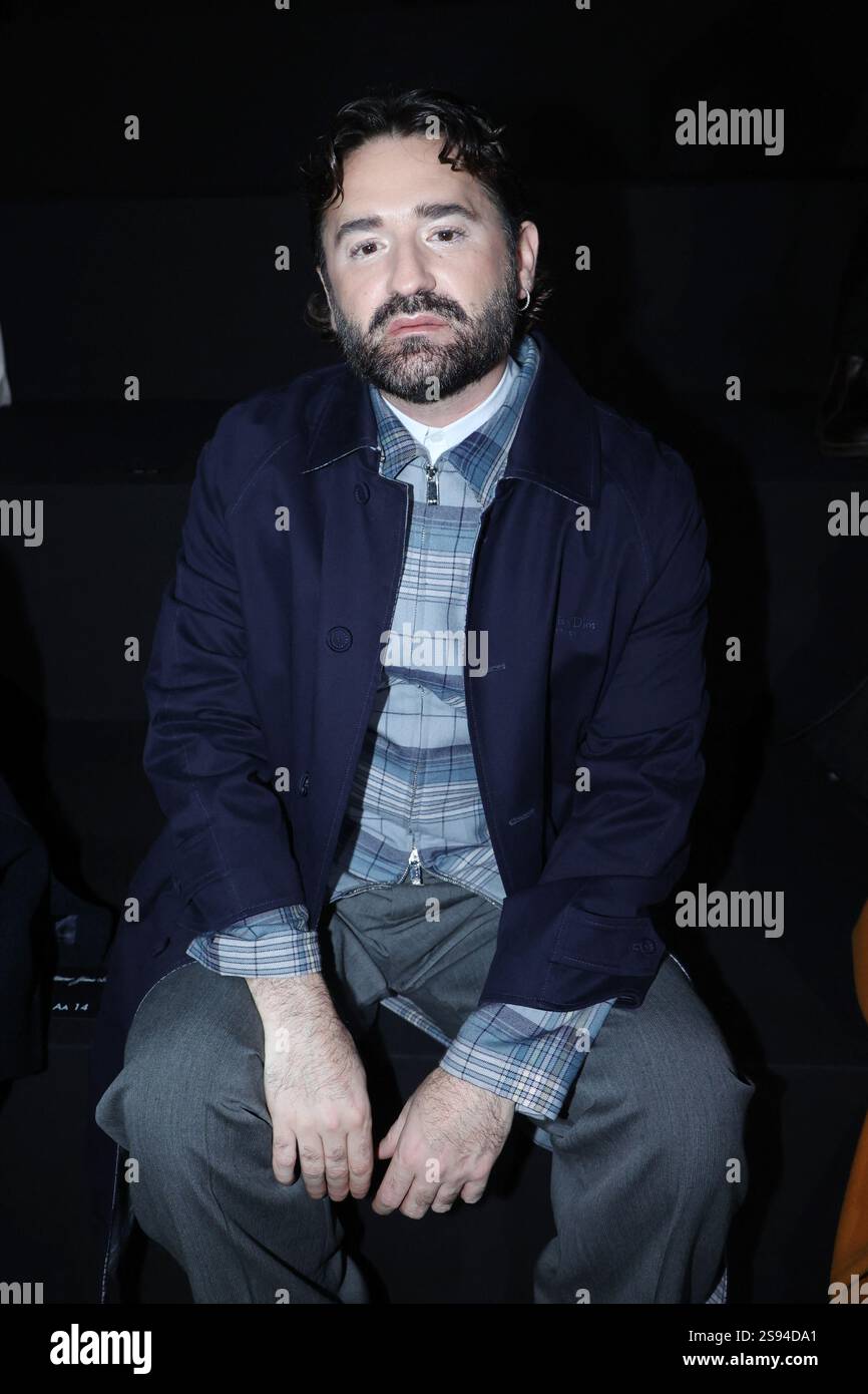Nicolas Maury attending the Dior Menswear Fall-Winter 2025/2026 show as ...