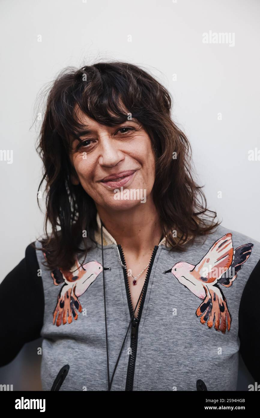 Milan, Angela Baraldi's press conference for the release of her new ...