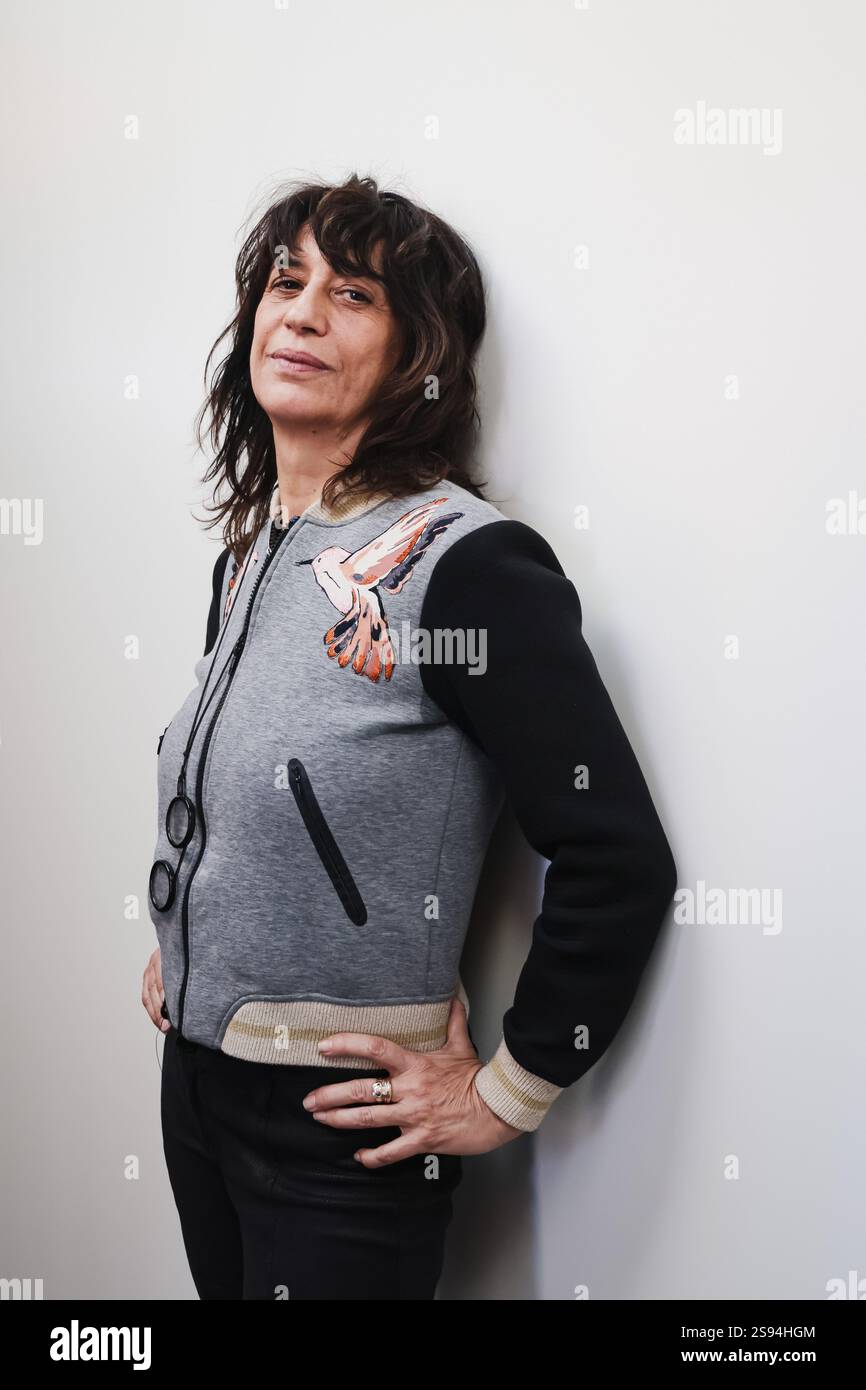 Milan, Angela Baraldi's press conference for the release of her new ...