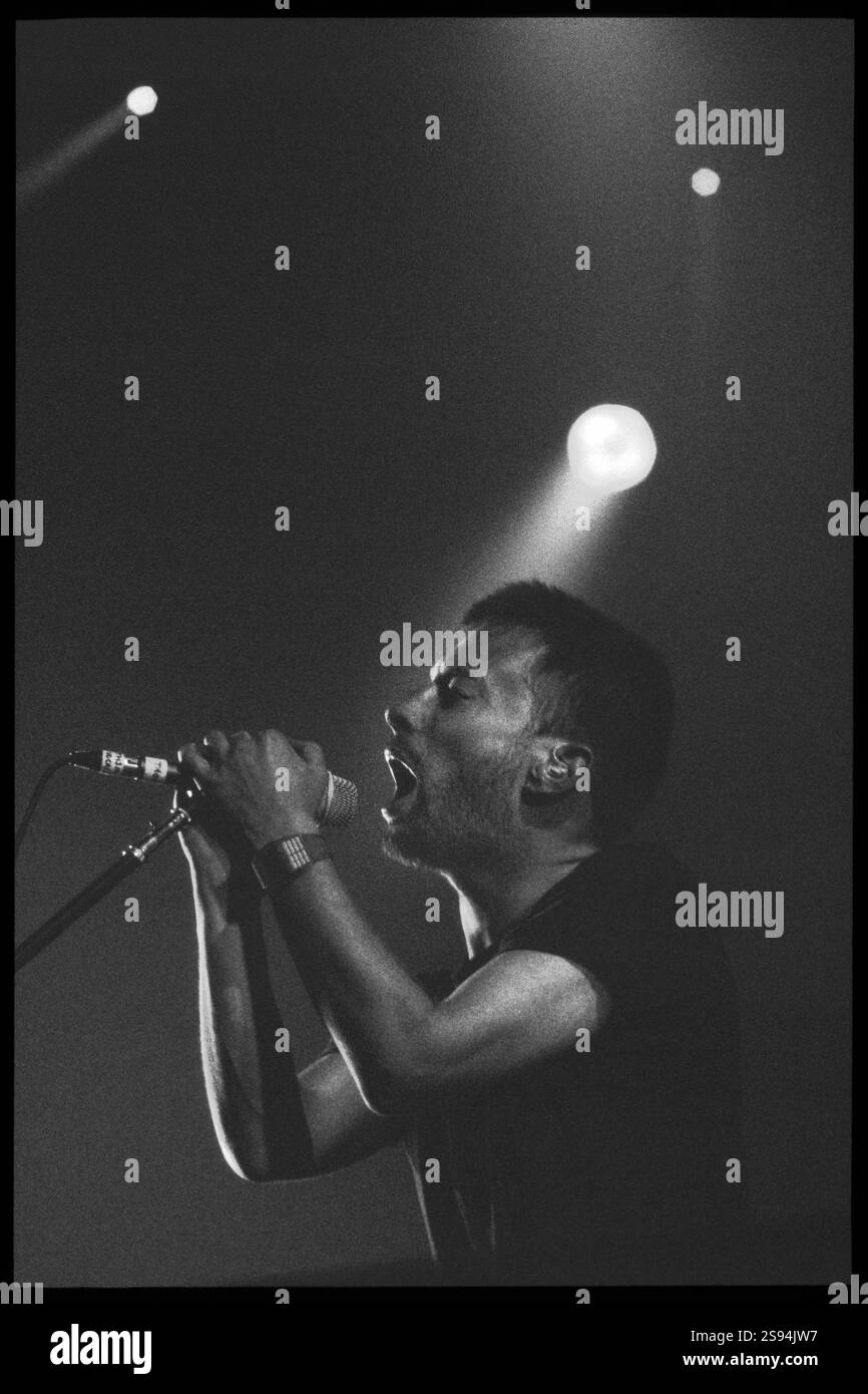 THOM YORKE, RADIOHEAD, OK COMPUTER, 1997: Thom Yorke of Radiohead on ...