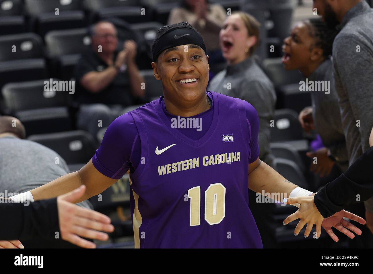 SPARTANBURG, SC - JANUARY 18: Western Carolina Catamounts guard Jada ...