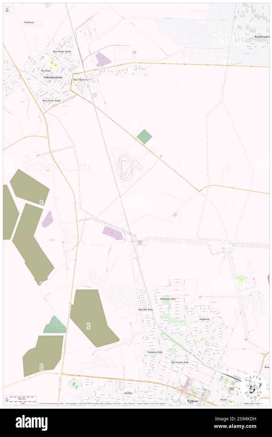 Klubgebou, Lejweleputswa District Municipality, ZA, South Africa ...