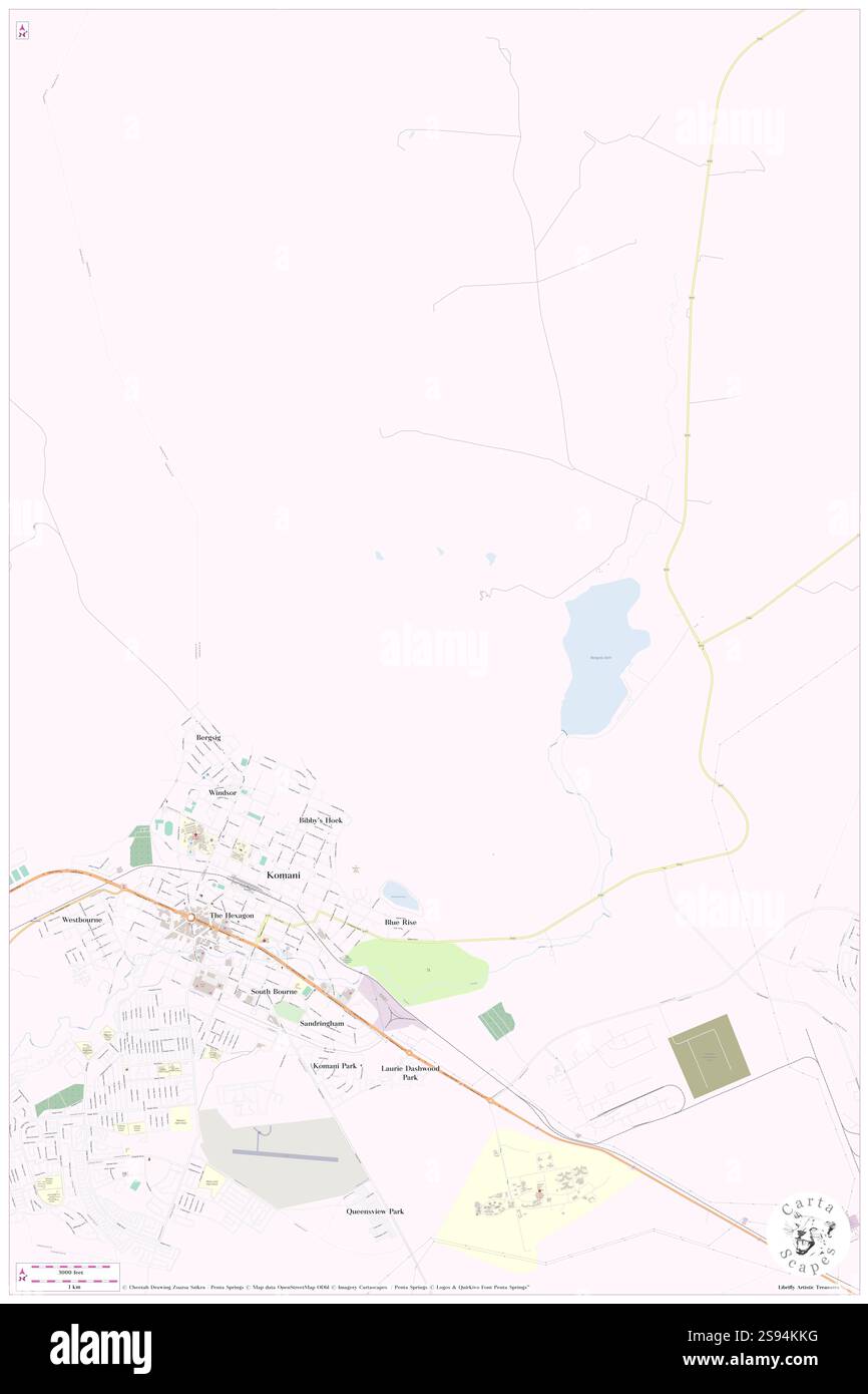 Cathcart Place, Chris Hani District Municipality, ZA, South Africa ...