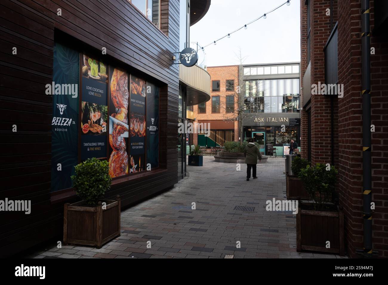 Bell Court, Stratford-upon-Avon, Warwickshire, England, UK Stock Photo ...