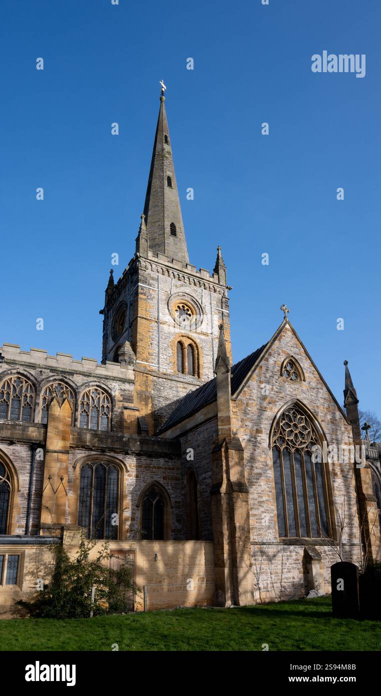 Holy Trinity Church, Stratford-upon-Avon, Warwickshire, England, UK ...