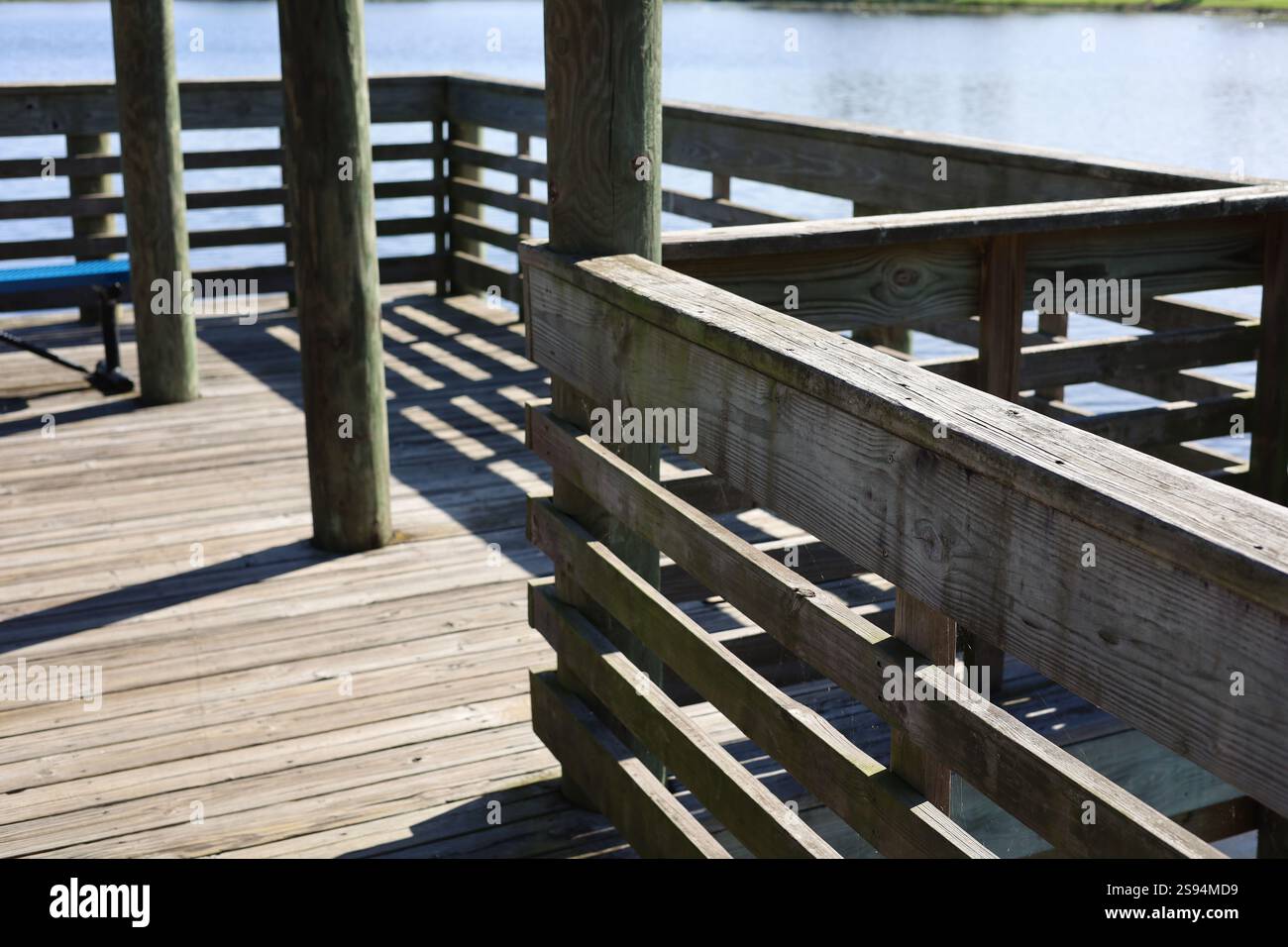 Rustic wood boardwalk hi-res stock photography and images - Alamy