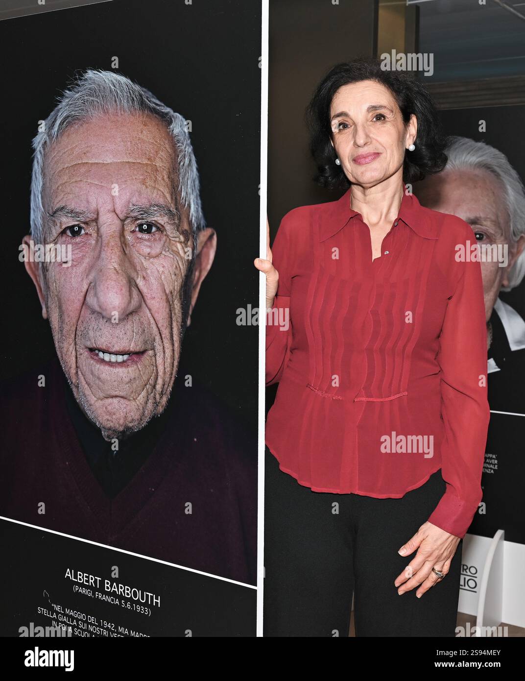 Milan,Italy AGAINST OBLIVION inaugurated the exhibition to celebrate ...