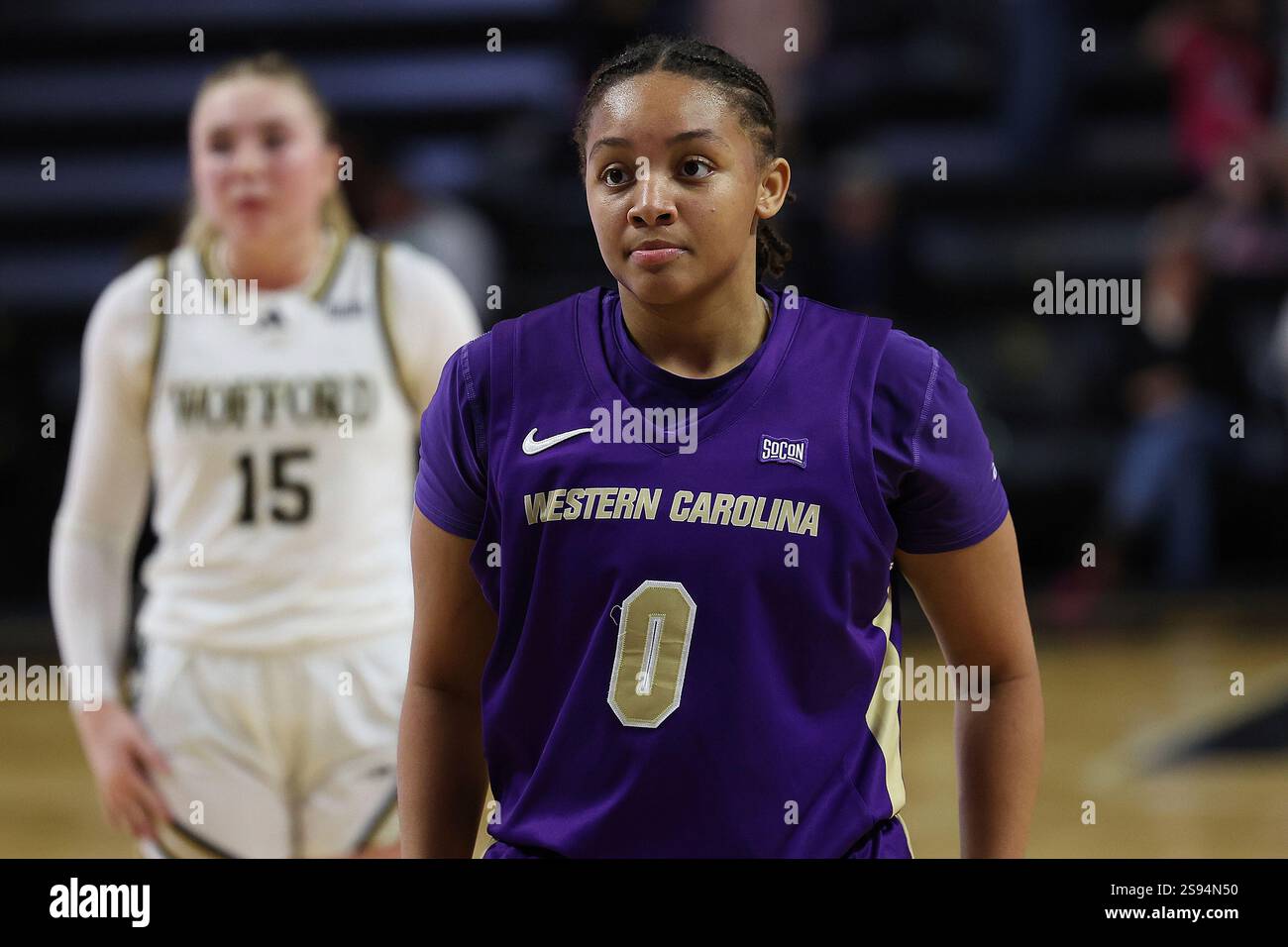 SPARTANBURG, SC - JANUARY 18: Western Carolina Catamounts guard Chelsea ...