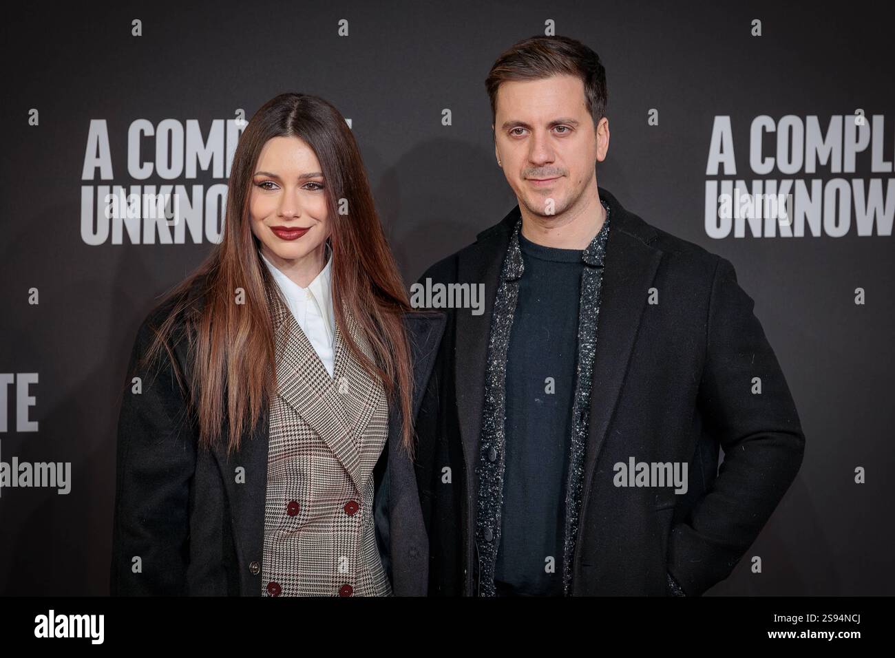 Italian premiere of the movie A Complete Unknown. Rome, Italy - January ...
