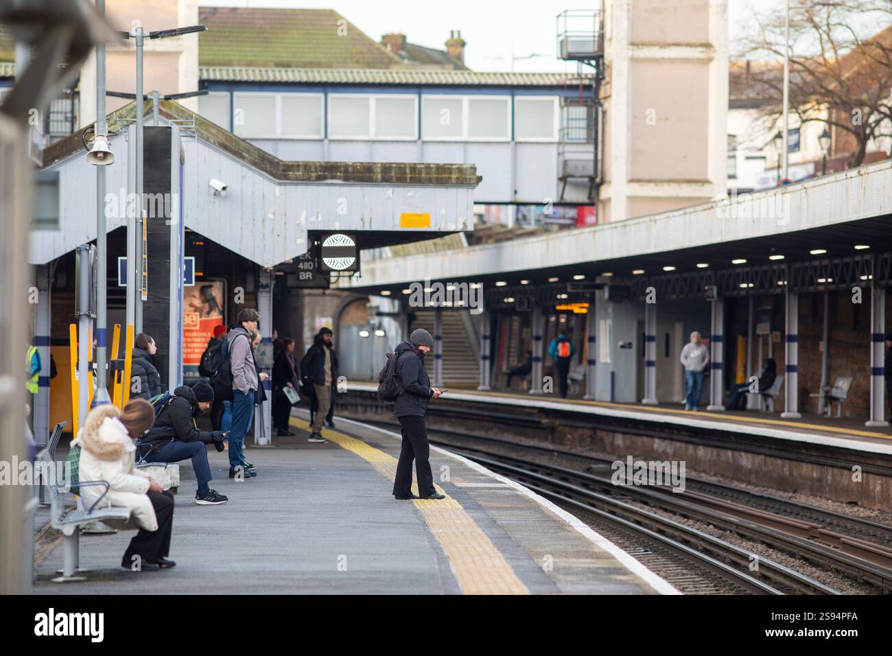 Gillingham railway station is on the Chatham Main Line in England ...
