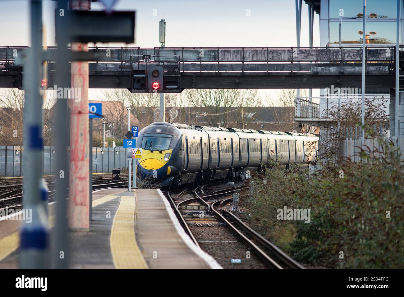 Gillingham railway station is on the Chatham Main Line in England ...